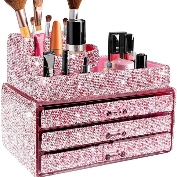 Makeup | Luxurious Makeup Organizers Drawerjewelry Cosmetic Storage ...